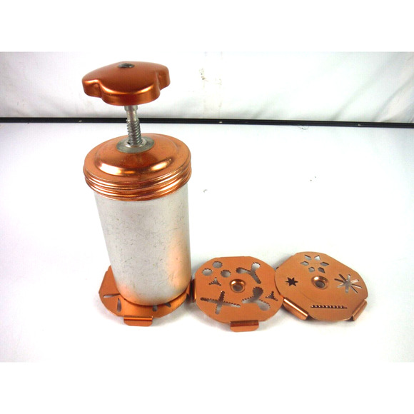 Mirro | Kitchen | Vintage Mirro Dialacookie Cookie Press Kit Good ...